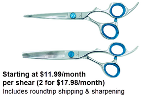 Sharp Beauty Shear Subscriptions, Sharp Scissors – Rock Paper Shears